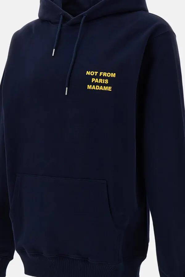 Drole De Monsieur Felpa Bold Slogan