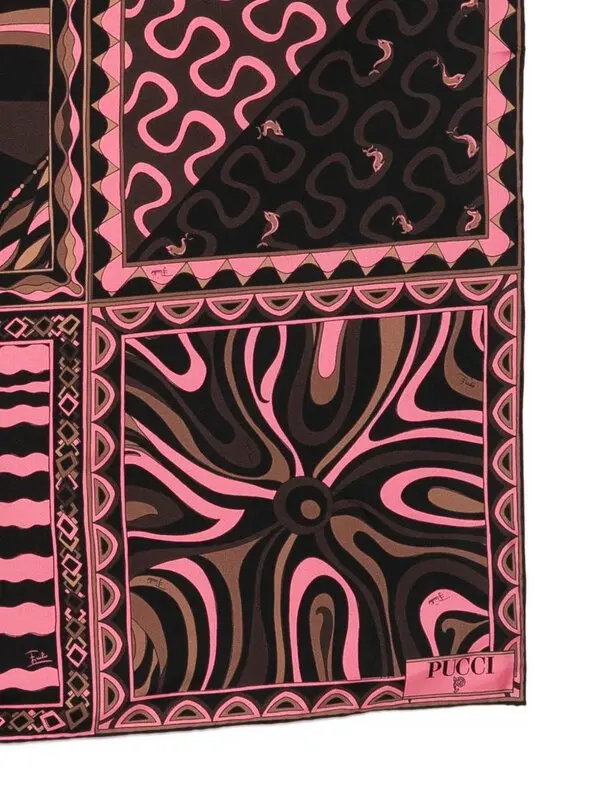 Emilio Pucci Printed Silk Foulard