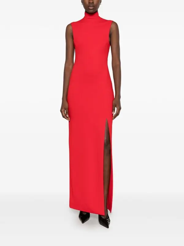 Solace London Nanette Maxi Dress - Red