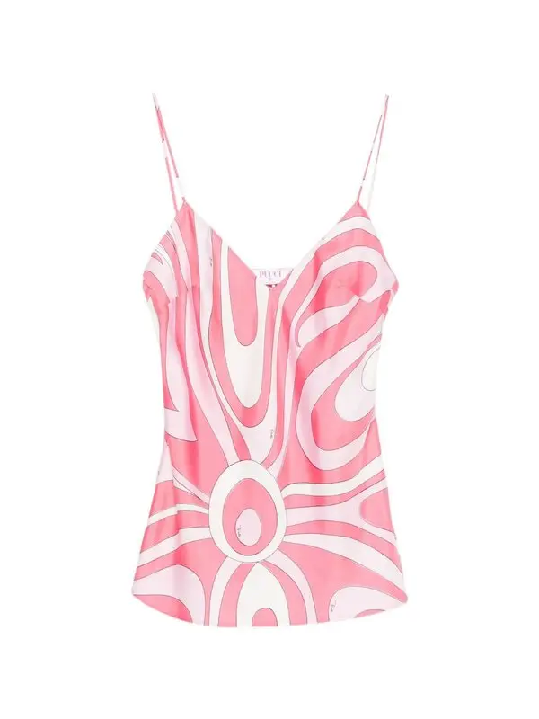 Emilio Pucci Silk Top - Brown