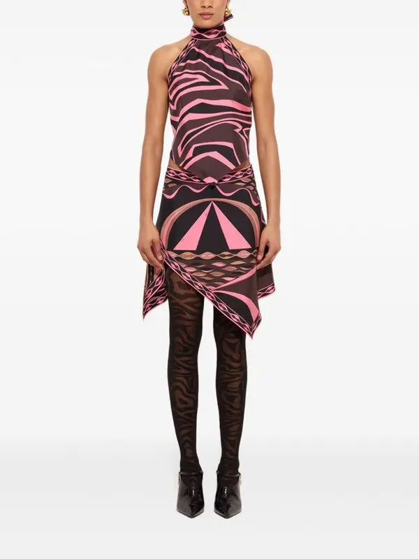 Emilio Pucci Printed Silk Top