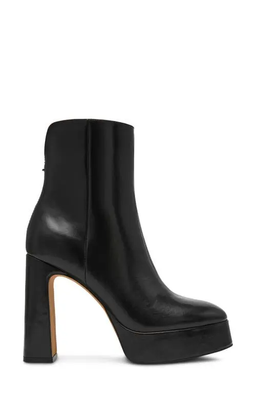 Steve Madden Lochlan Leather Platform Bootie