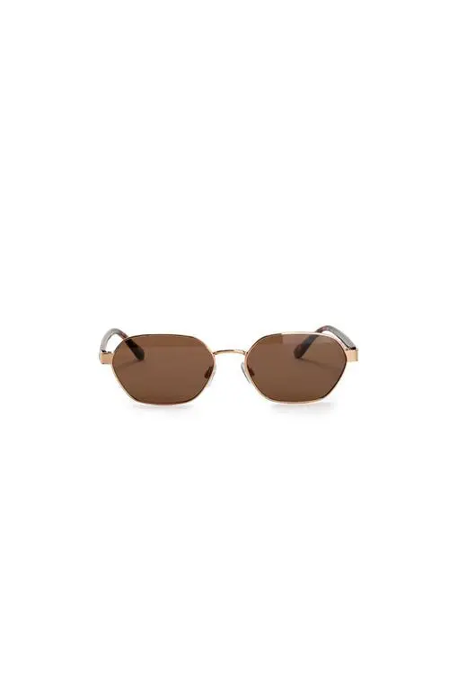 CAMPO MARZIO ROMA 1933 Amory Fashionable & Lightweight Metal Frame Sunglasses - Turtle