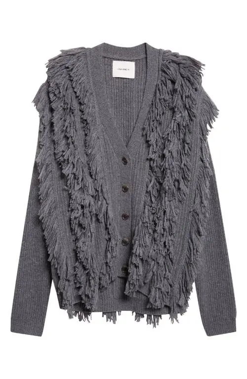 LISA YANG Soreia Fringe Cashmere Cardigan