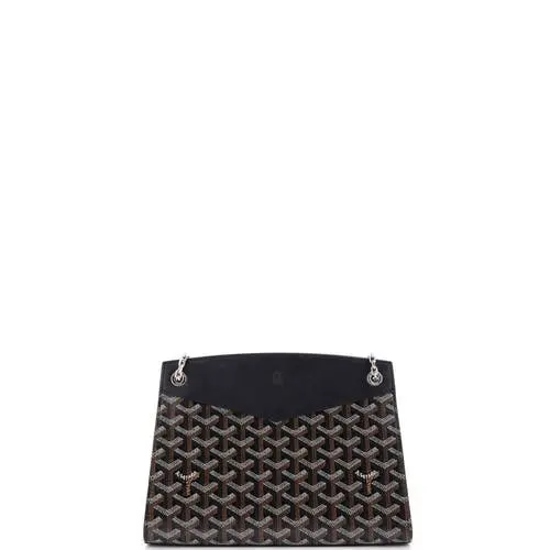 Goyard Structured Rouette Chain Shoulder Bag Coated Canvas Pm