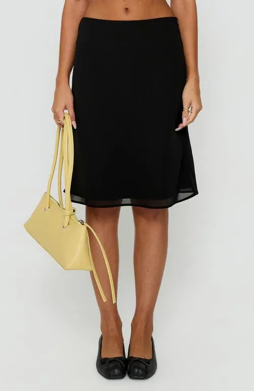 Princess Polly Anatola Low Rise Midi Skirt