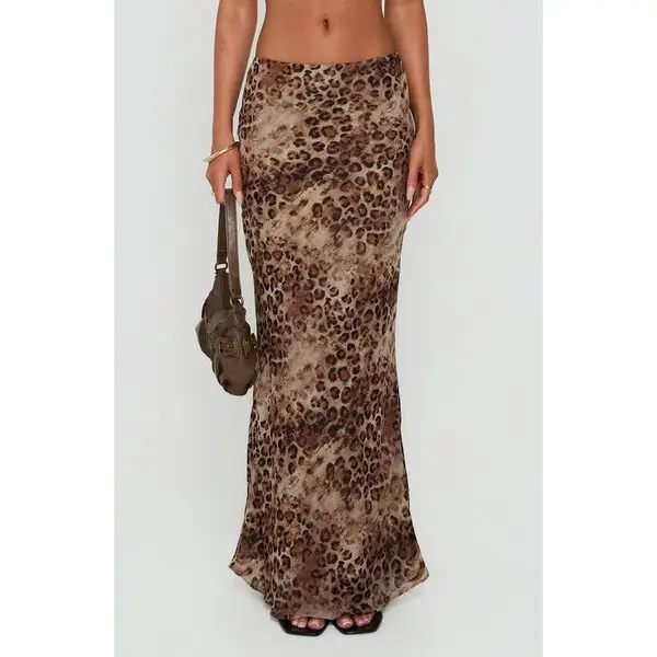 Princess Polly Eliena Low Rise Maxi Skirt