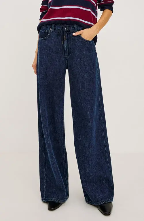 Rails Angeleno High Waist Wide Leg Jeans - Imperial Blue