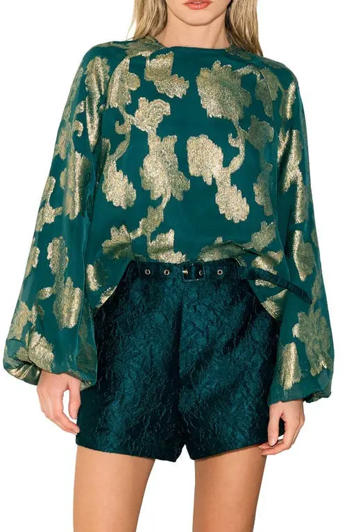 CIEBON Giulia Jacquard Top
