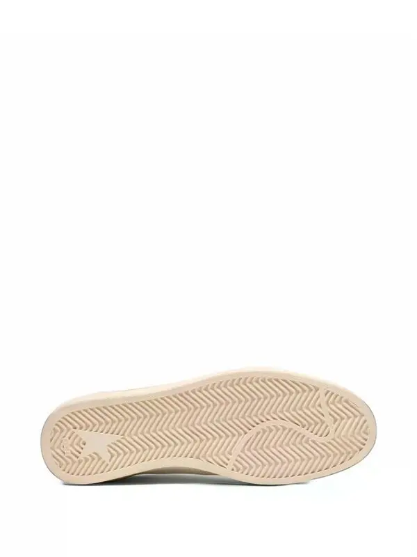 GOLDEN GOOSE Ball Star In Leather With Dark Blue Star