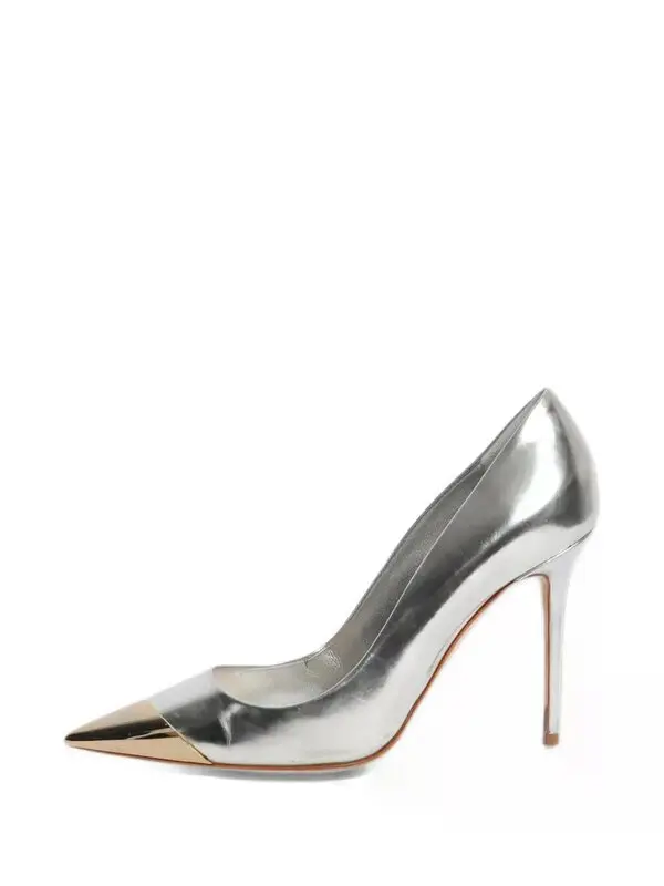 Dior Pointed Chrome Pumps