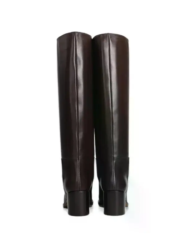 VIA ROMA 15 Leather Knee-high Boots