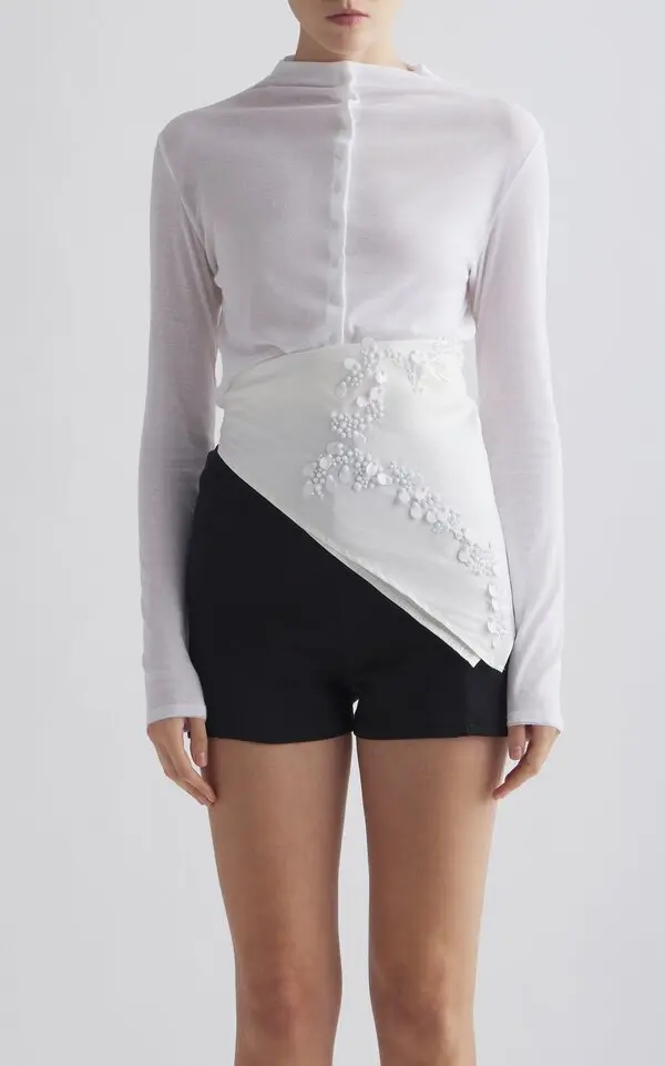 Chan Luu Techno Taffeta Bandana