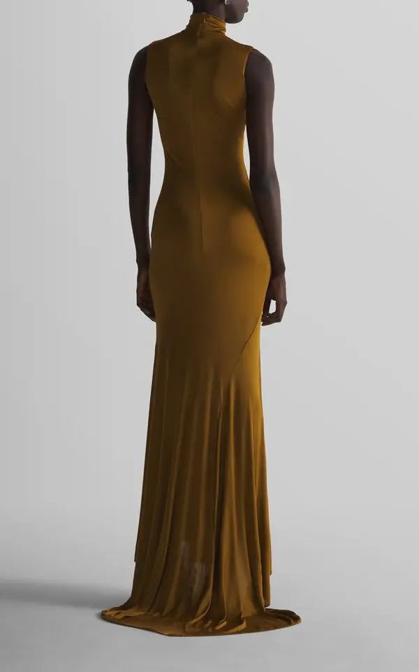 MUGLER High-neck Gown
