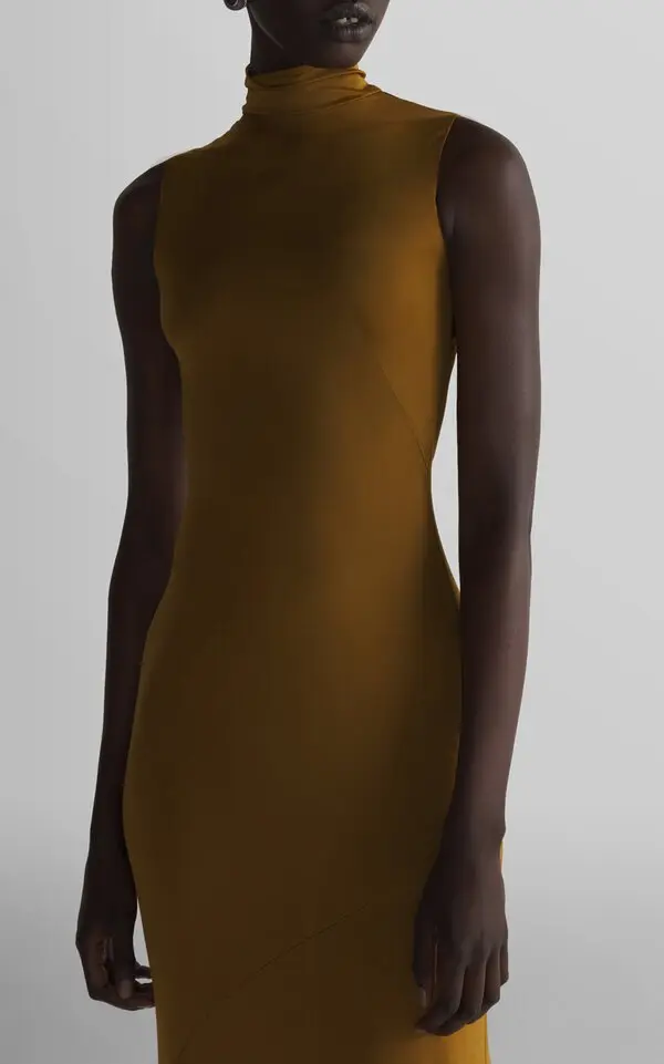 MUGLER High-neck Gown