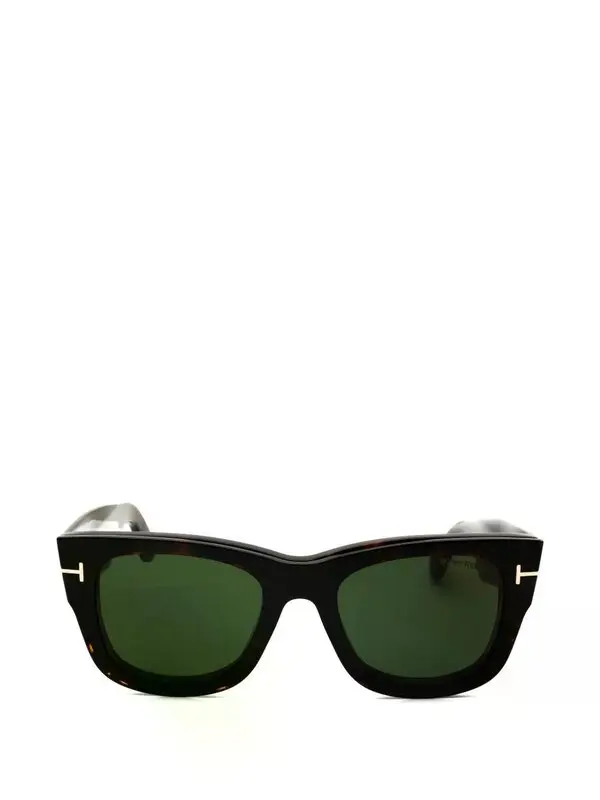 TOM FORD Tortoiseshell-effect Rectangle-frame Glasses