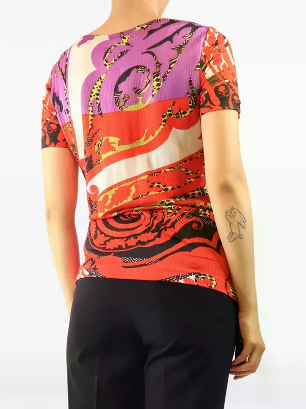 Etro Abstract-print Knitted Top