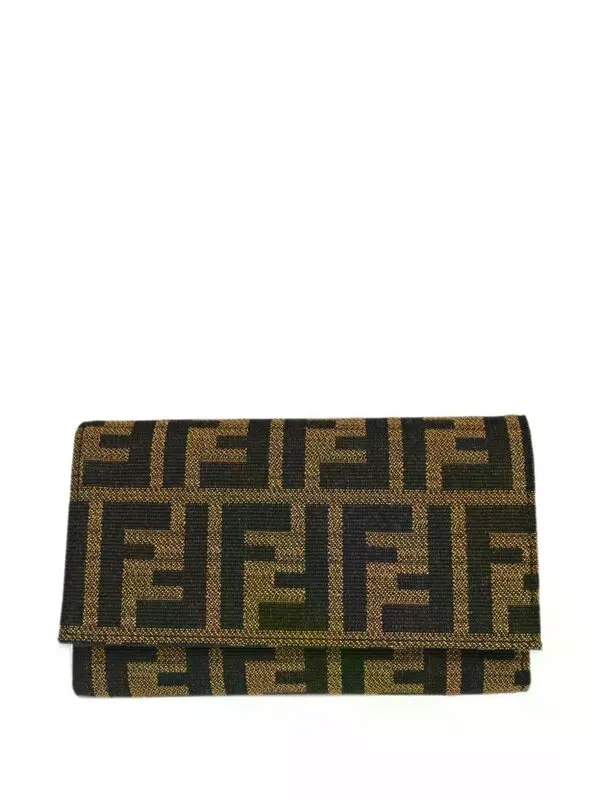Fendi Zucca Trifold Wallet