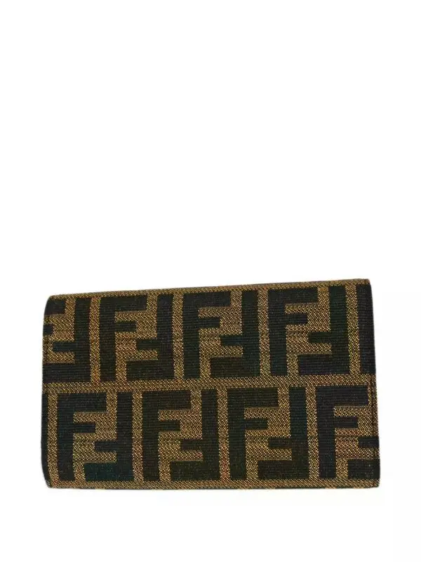Fendi Zucca Trifold Wallet