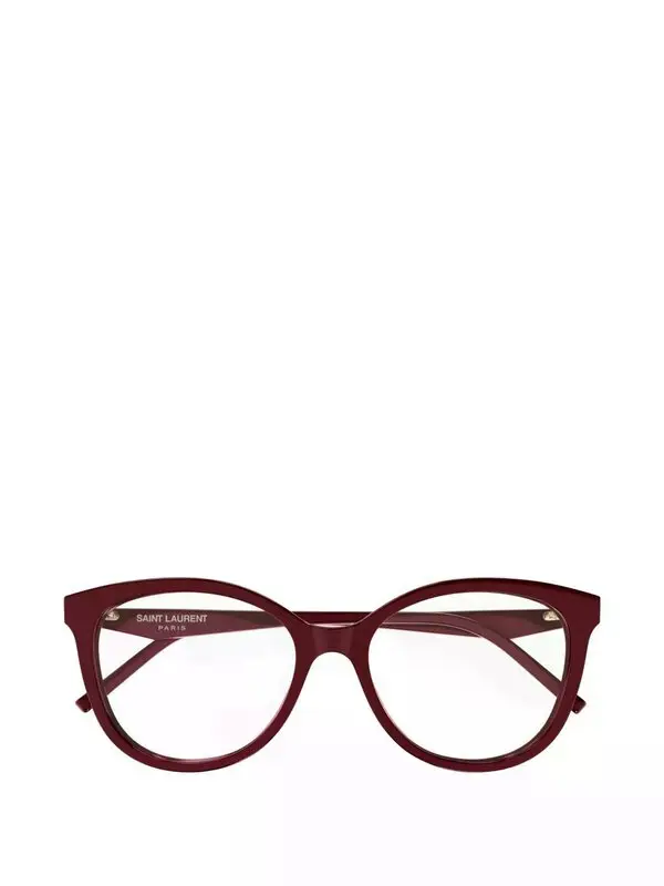 Saint Laurent Cat-eye Frame Glasses - Red