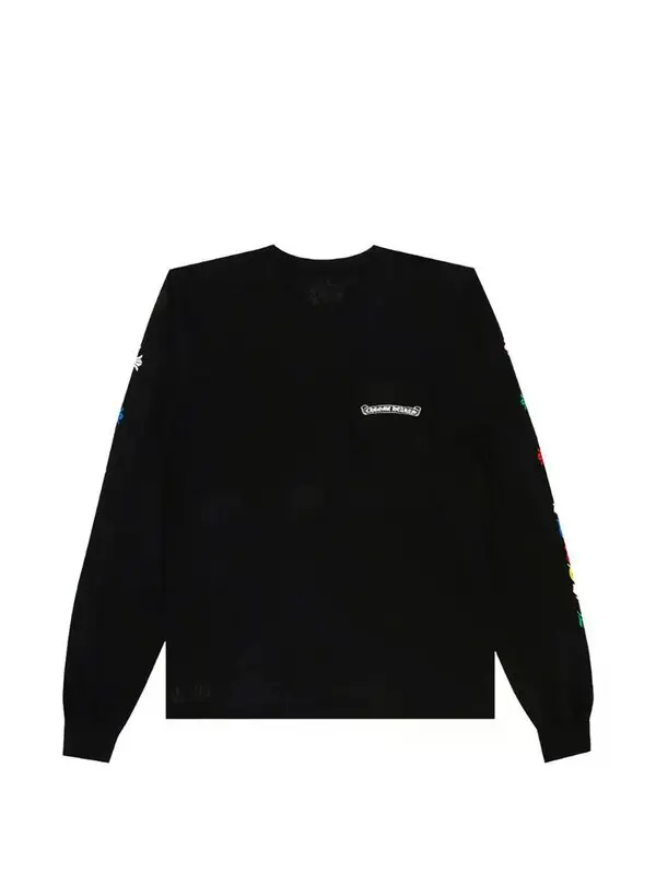 Chrome Hearts Multi Color Cross Cemetery Long-sleeve T-shirt