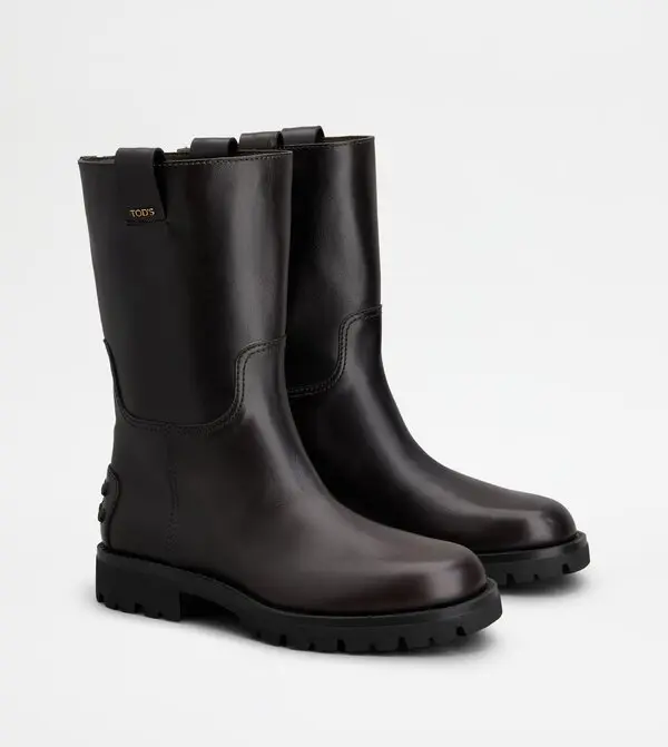 TOD'S Ankle Boots In Leather