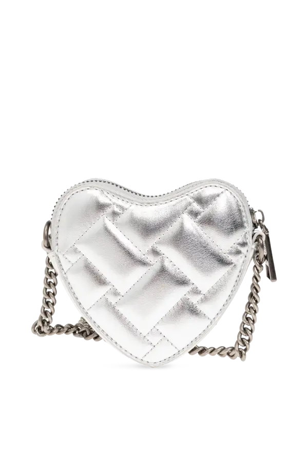 Kurt Geiger Wallet On A Chain ‘micro Heart Cross Body