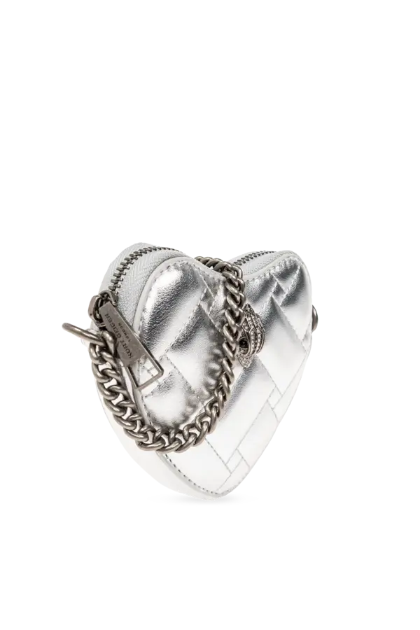 Kurt Geiger Wallet On A Chain ‘micro Heart Cross Body