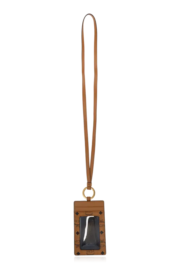 Mcm Card Holder With Lanyard