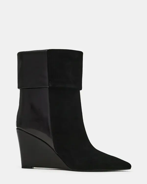 Steve Madden Lakoma Ankle Booties - Black Multi