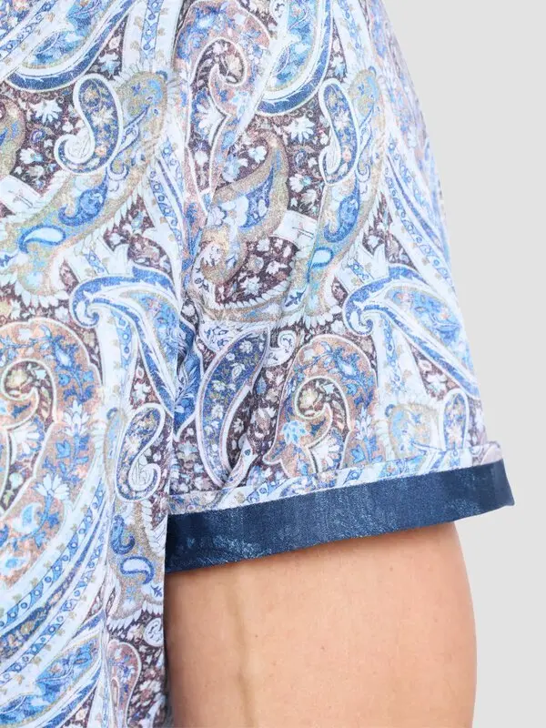 Robert Graham Melrose Paisley Short-sleeve Shirt