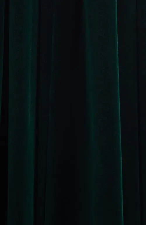 EMILIA WICKSTEAD Eagle Belted Velvet Dress