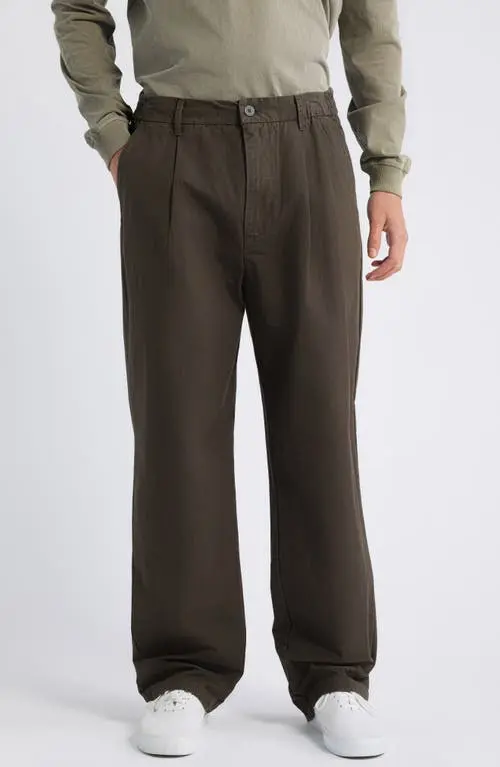 ALEX CRANE Pac Easy Wide Leg Organic Cotton Ripstop Pants - Juniper