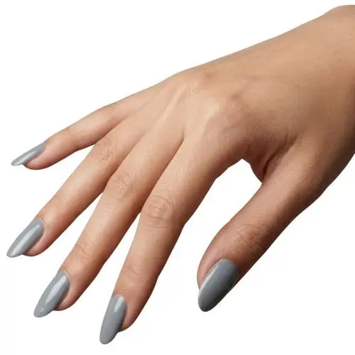 XPNAIL 2-pack Nail Polish Strips Solid Classic Essential Colors Set32ct - Medium Grey