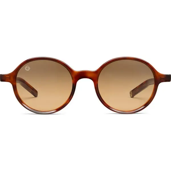 FORK Cue 46mm Round Sunglasses