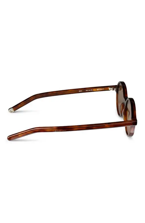 FORK Cue 46mm Round Sunglasses