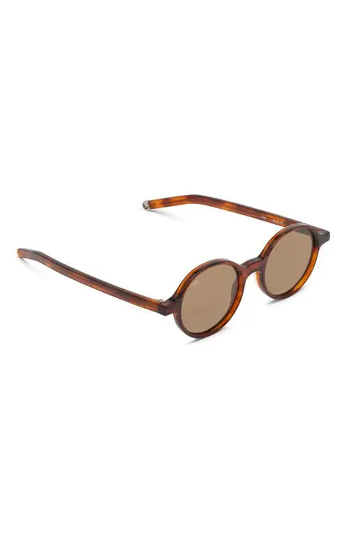 FORK Cue 46mm Round Sunglasses
