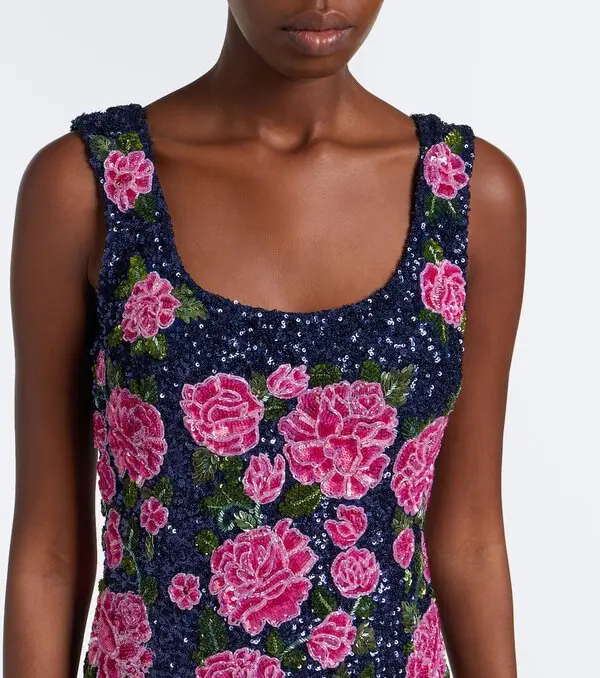 LA FUORI Là Fuori La Nuit Embellished Minidress