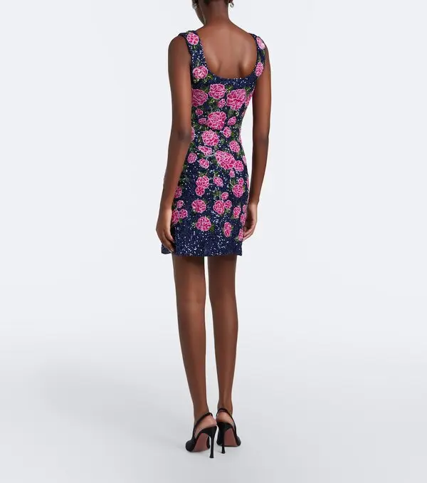 LA FUORI Là Fuori La Nuit Embellished Minidress