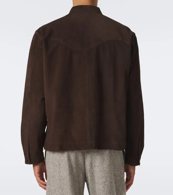 STOFFA Stòffa Wave Suede Jacket