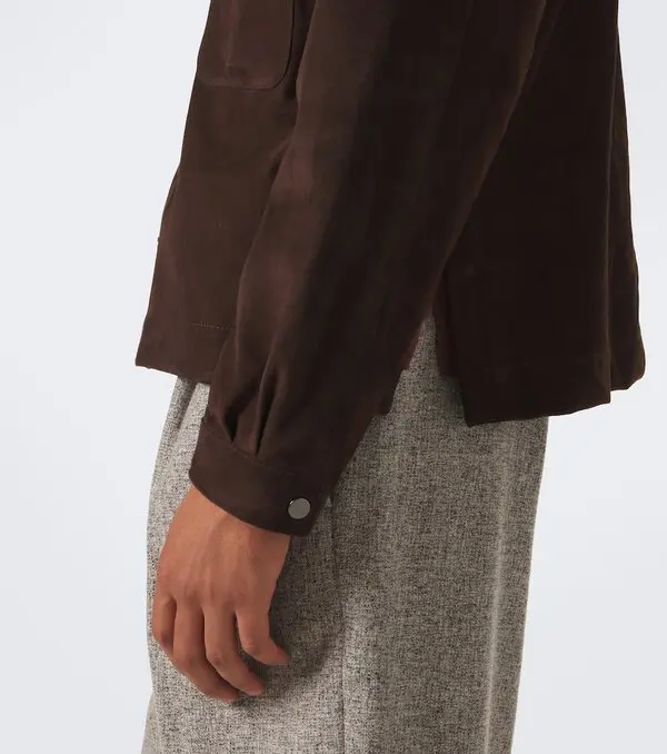 STOFFA Stòffa Wave Suede Jacket
