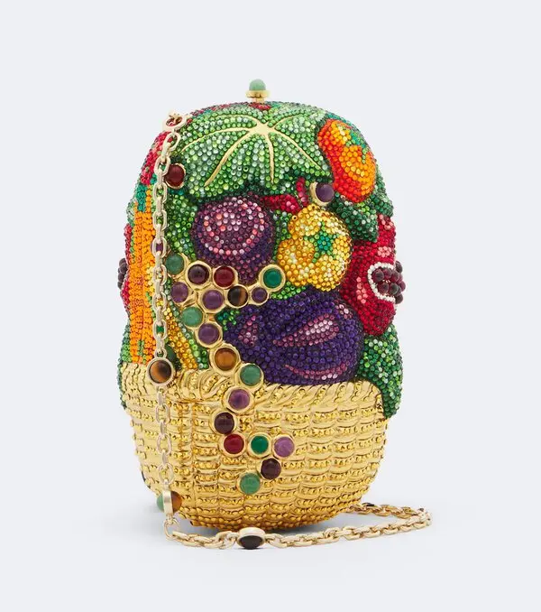 Judith Leiber Vegetable Basket Farm Fresh Clutch