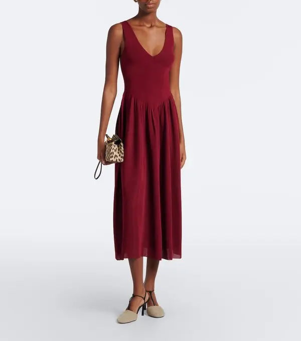 Altuzarra Lollie Knitted Midi Dress
