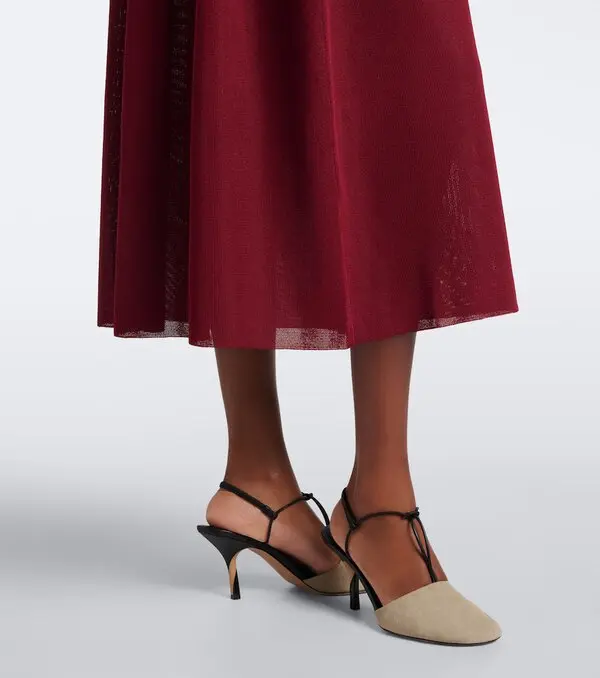 Altuzarra Lollie Knitted Midi Dress