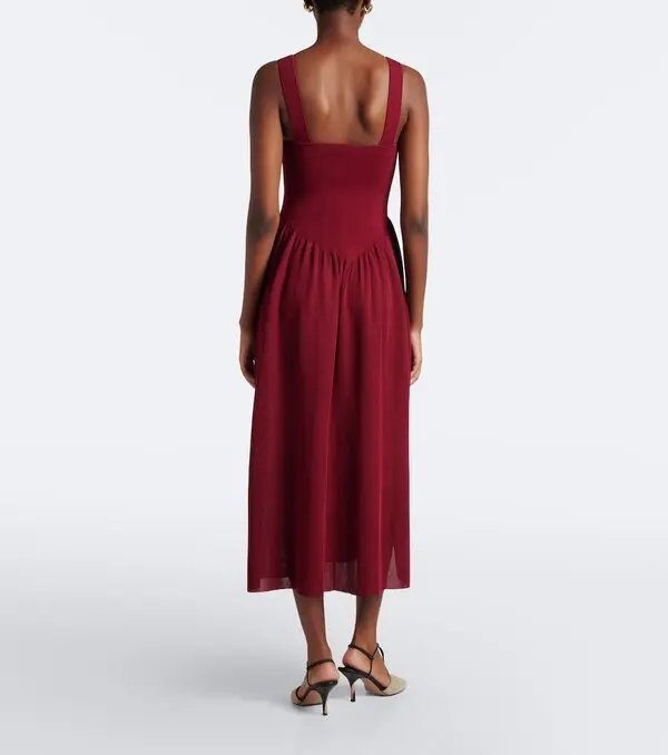 Altuzarra Lollie Knitted Midi Dress
