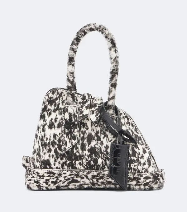 Attico Sant Ambroeus Mini Calf Hair Top-handle Bag
