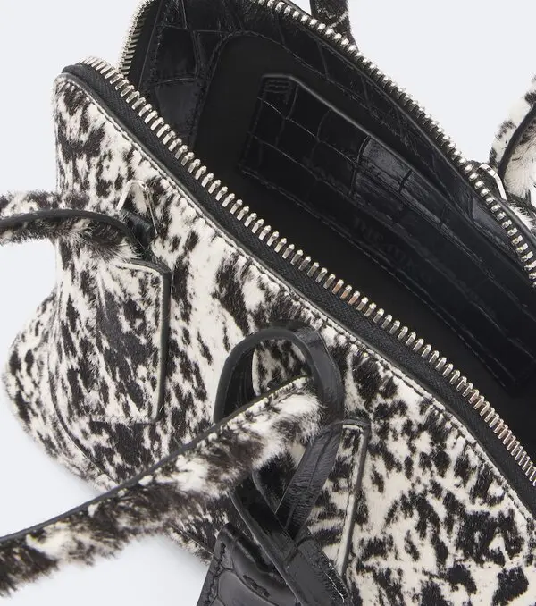 Attico Sant Ambroeus Mini Calf Hair Top-handle Bag