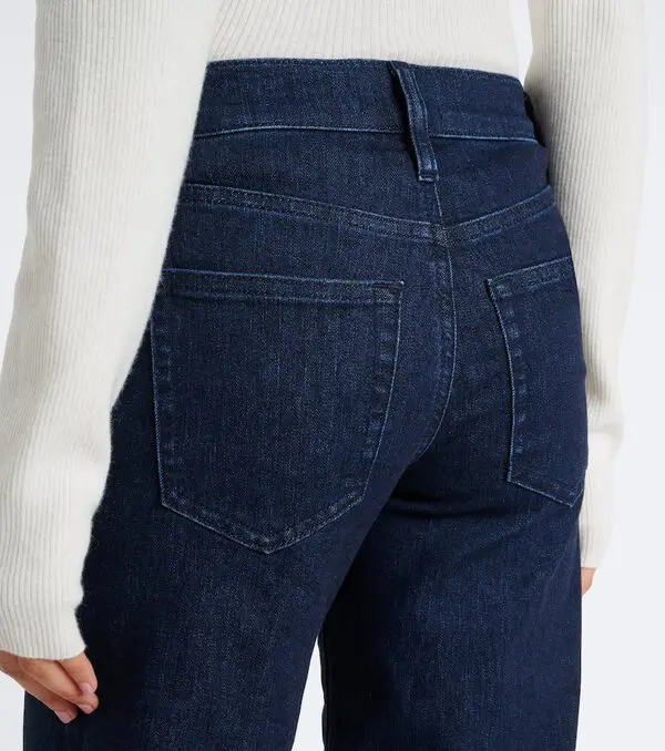 FRAME Low Rise Wide-leg Jeans