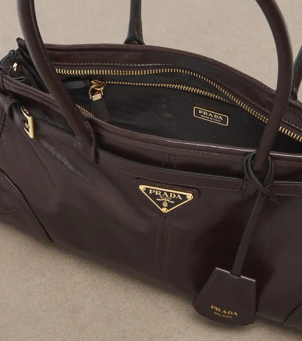 Prada Bonnie Leather Shoulder Bag