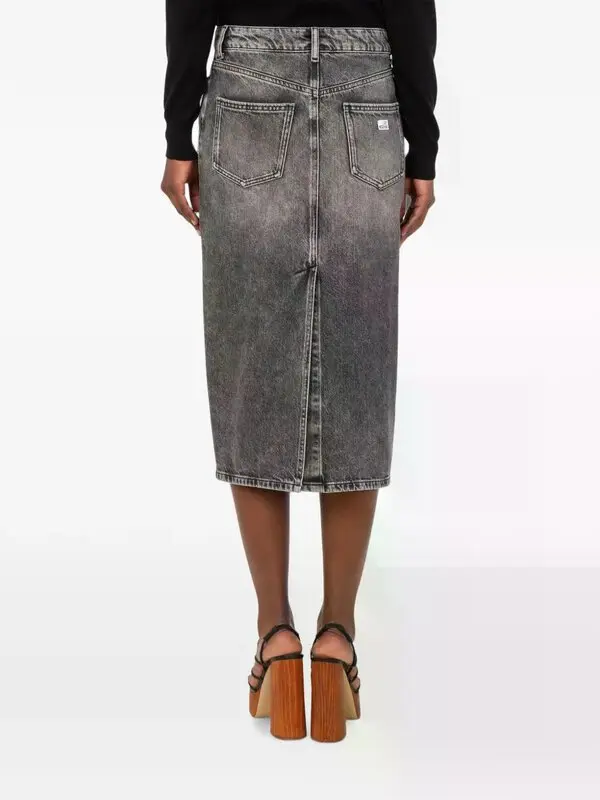 Moschino Denim Midi Skirt